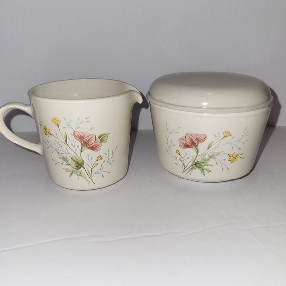Corelle | Kitchen | Corelle Summer Mist Creamer Sugar | Poshmark